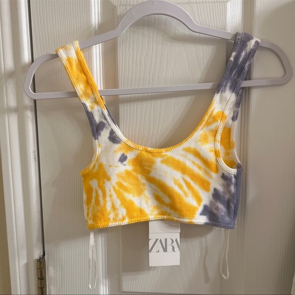 Zara | Tops | Nwt Zara Crop Top | Poshmark